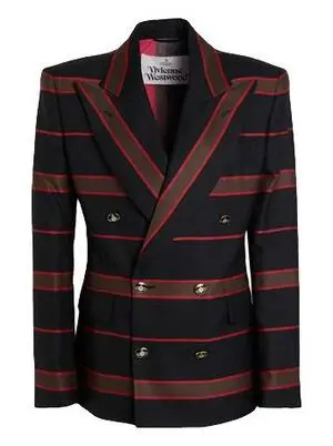 VIVIENNE WESTWOOD Blazer Size Virgin Wool - Black