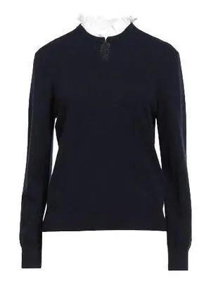 Sandro Wool And Cashmere Turtleneck - Blue