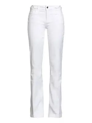 LIU •JO Flared Jeans With Appliqués - White