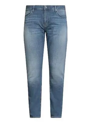 Armani Exchange Tapered Jeans With Logo - Blue