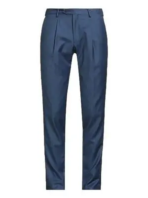 TOMBOLINI Tapered Virgin Wool Pants - Blue