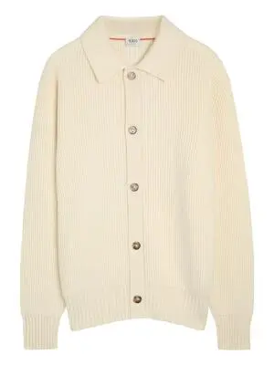 TOD'S Wool-blend Cardigan - Off White