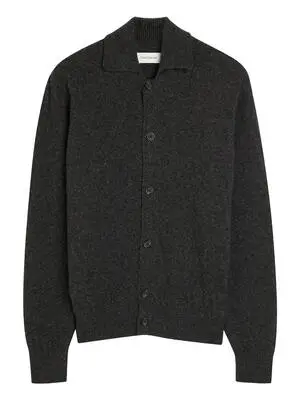 OLIVER PEOPLES Britten Textured-Knit Wool Cardigan