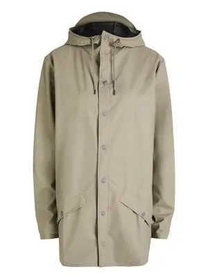 Rains W3 Hooded Waterproof Jacket - Sage