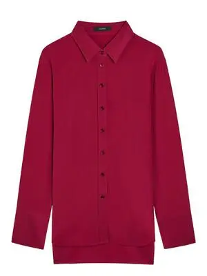 JOSEPH Silk Shirt - Red