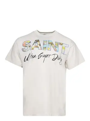 SAINT MXXXXXX Super Dirty Short Sleeve Tee - White