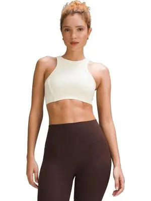 Lululemon Ribbed Nulu High-neck Yoga Bra - Sundance
