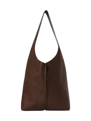 THE ROW Bindle Stitch Leather Handbag