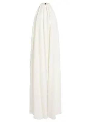 Givenchy Draped Crepe Gown - Ivory