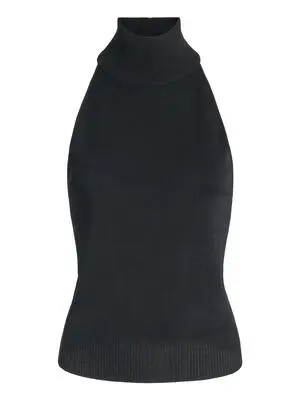 Givenchy Open-back Knit Top - Black