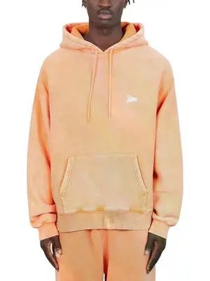 PATTA Washed Zip-up Hoodie - Orange