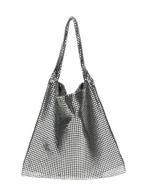 Rabanne Pixel Tote Bag - Silver