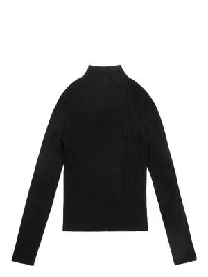 Deluc Funnel Neck Sweater Black
