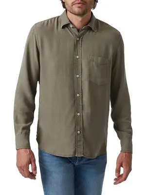 34 Heritage Solid Lyocell Button-up Shirt - Pastel Olive