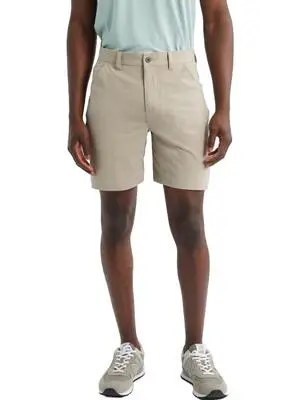 FREE FLY Topogrid Water Repellent Shorts - Vintage Khaki