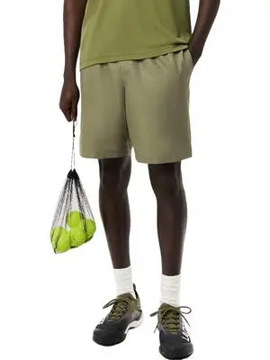 Lacoste Sport Diamante Drawstring Athletic Shorts E9f Olive