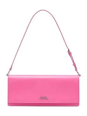 Marc Jacobs The Mirror Leather Shoulder Bag Bow Pink