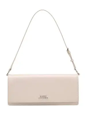 Marc Jacobs The Mirror Leather Shoulder Bag - Cotton White