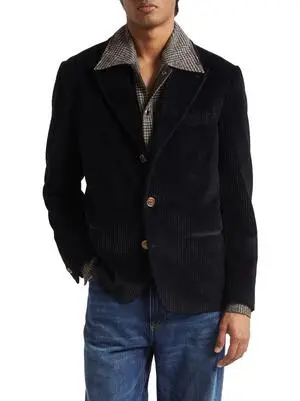Dolce & Gabbana Corduroy Sport Coat - N0000 Nero