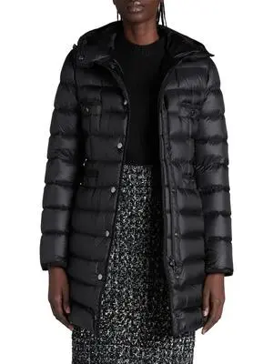 Moncler Hirma Down Long Parka - Black