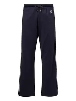Loewe Anagram Jersey Track Pants - Blue