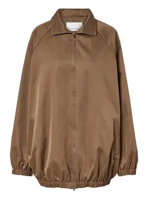 THE FRANKIE SHOP Baxter Oversized Blouson - Brown