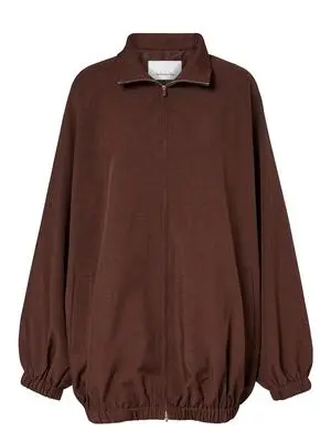 THE FRANKIE SHOP Baxter Oversized Blouson - Brown