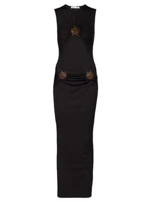 CHRISTOPHER ESBER Disconnect Embellished Maxi Dress