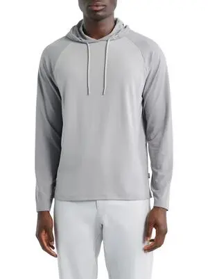 Johnnie-o Penns Performance Hoodie - Seal