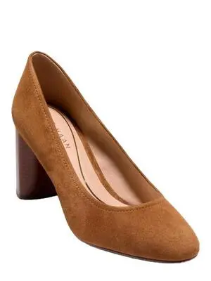 Cole Haan Nella Pump Tobacco Suede