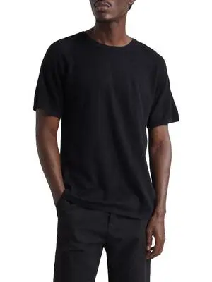Frenckenberger Normal Cashmere T-shirt - Black