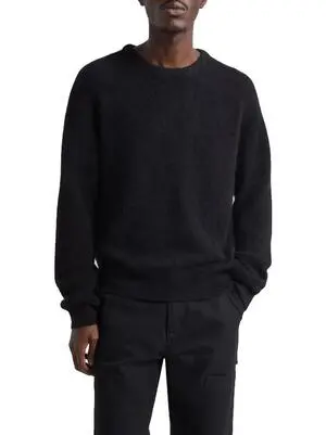 Frenckenberger Cashmere And Silk Crewneck Sweater - Black
