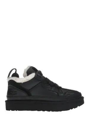 UGG Lowmel Leather Low-Top Sneakers