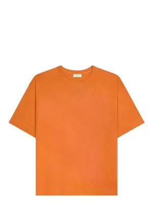 Dries Van Noten Cotton Crew-neck T-shirt - Orange