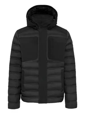 COLMAR Quilted Hooded Jacket - Black