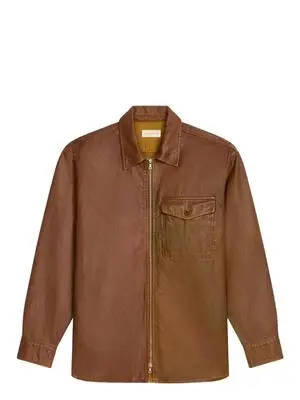 Dries Van Noten Zipped Shirt - Brown
