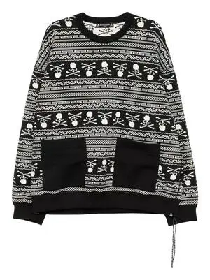 MASTERMIND WORLD Logo-embellished Jumper - Black