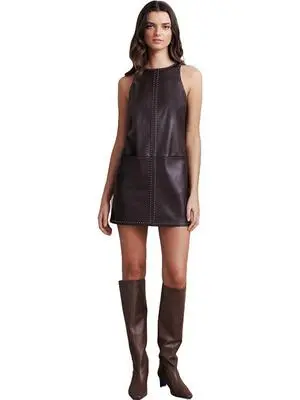 SAYLOR Damian Faux Leather Dress