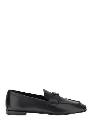 Prada Triangle Logo Loafer - Black
