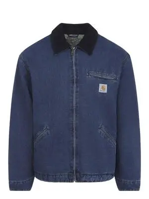 Carhartt Work In Progress Og Detroit Coat Blue