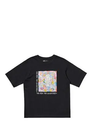 Uniqlo X Pop Mart Graphic T-shirt - Black