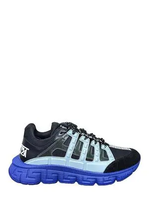 Versace Trigreca Lightin Sneakers - Blue/black