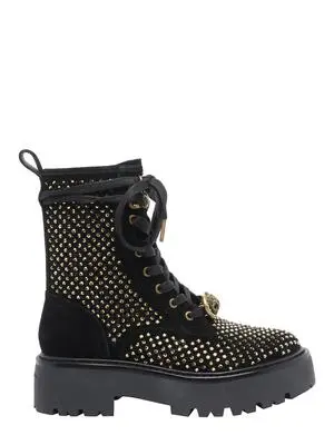 Kurt Geiger Studded Ankle Boots - Black