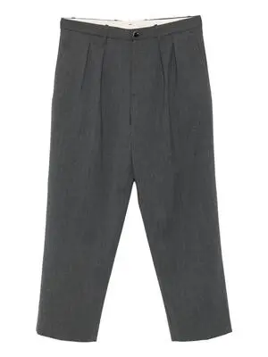 NINE:INTHE:MORNING Pleated Trousers - Grey