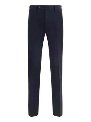GERMANO 1952 Tailored Cotton Trousers - Blue