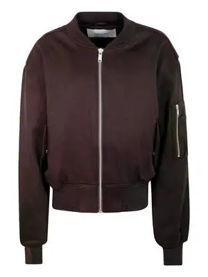 ENTIRE STUDIOS Zip-fastening Bomber Jacket - Brown