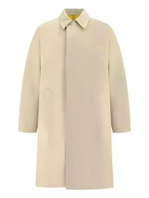 Givenchy Cotton Trench Coat With Welt Pockets - Neutrals