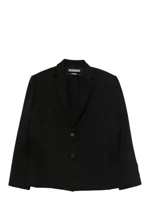 Jacquemus Veste Carree Jacket - Black