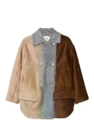 Fendi Double-breasted Jacket - Neutrals