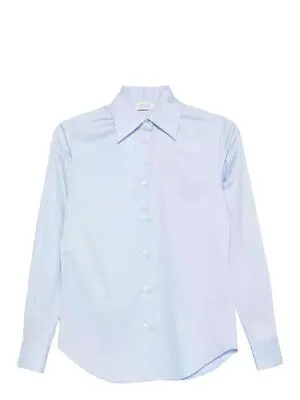 MAZZARELLI Long-sleeve Button-up Shirt - Blue